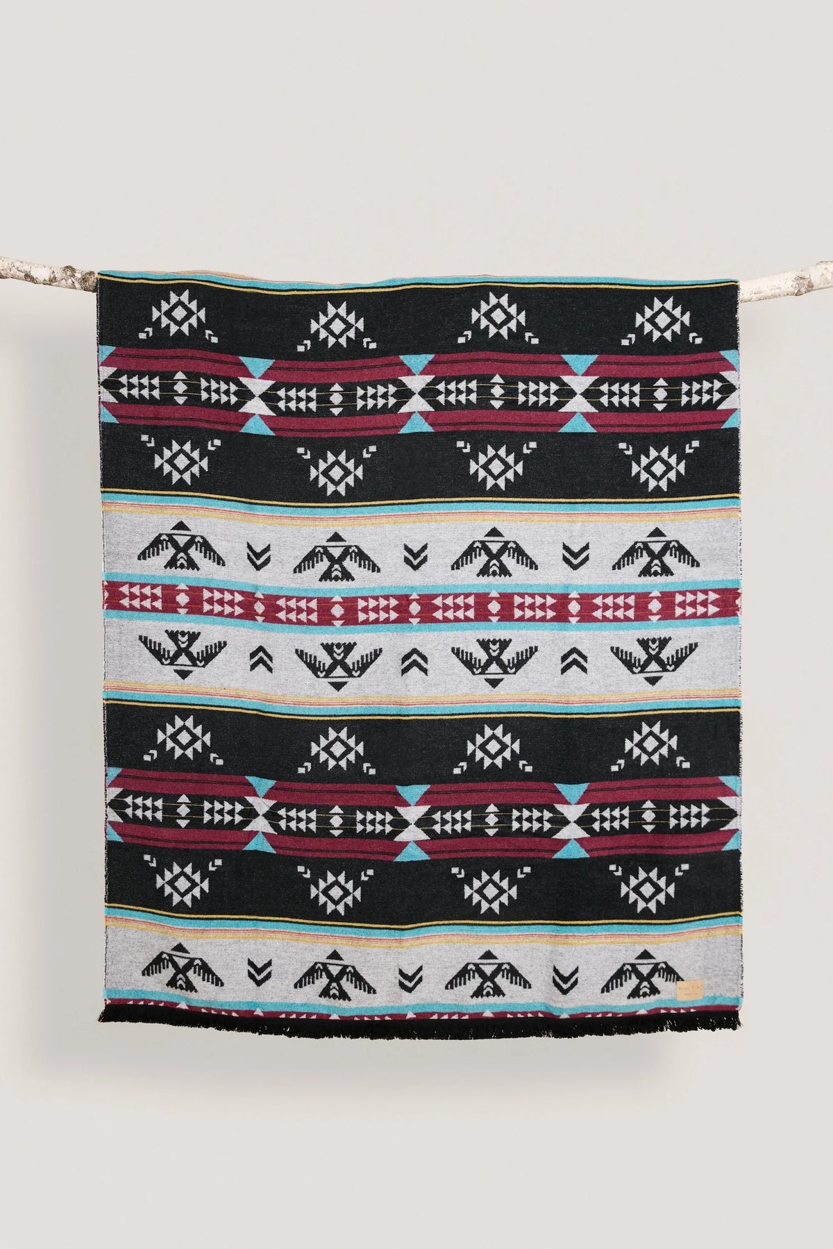 Eclair Indigenous Blanket – The Cedar Basket
